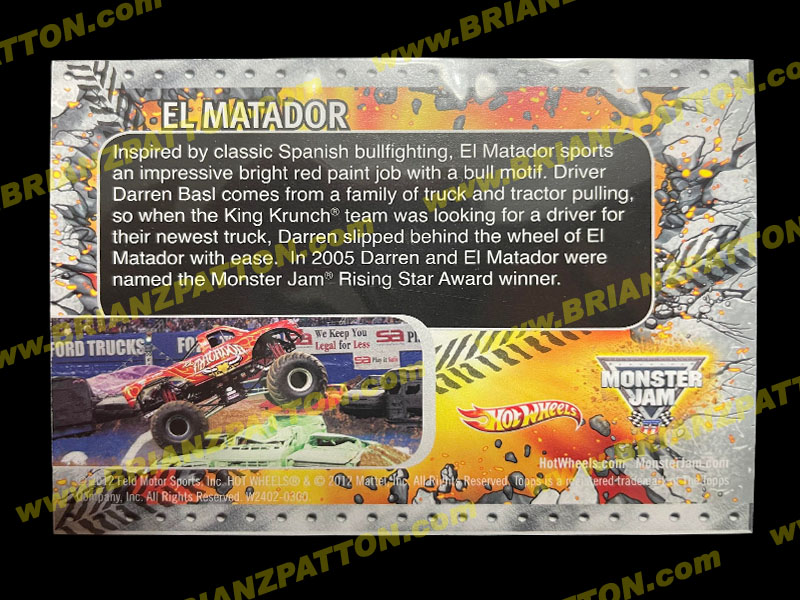 2012 Topps Trading Cards - Brian Z. Patton