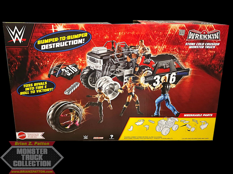 WWE Stone Cold Crusher Monster Truck - Brian Z. Patton